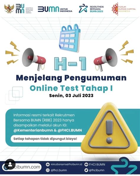 Ini Link Dan Cara Cek Hasil Tes Online Rekrutmen Bersama Bumn