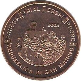 1 Euro Cent Specimen San Marino Numista
