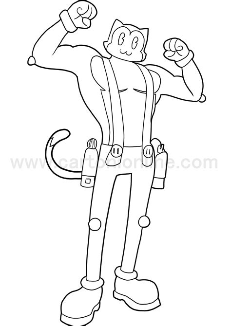 Fortnite Coloring Pages Chapter 2 Season 2 Meowscles NBKomputer