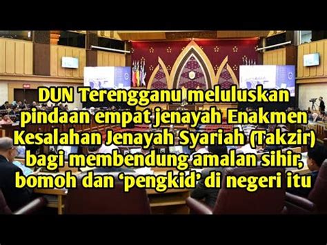 TERKINI Sihir Bomoh Pengkid Jadi Jenayah Syariah Baharu Di