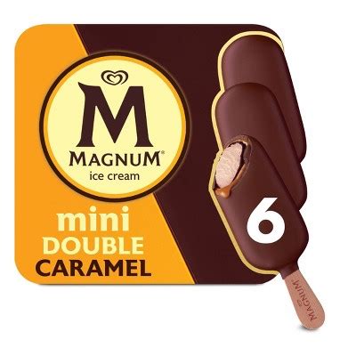 Magnum Mini Ice Cream Bars Double Caramel 6ct Target