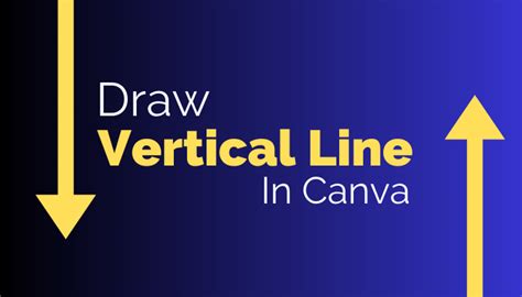 How To Draw A Vertical Line In Canva