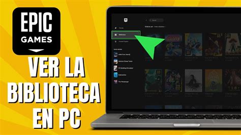 Cómo VER La BIBLIOTECA De EPIC GAMES En PC YouTube