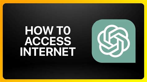 How To Access Internet With Chatgpt Tutorial Youtube