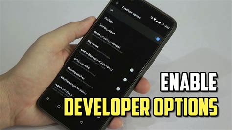 How To Enable Developer Options On Oneplus Smartphones Youtube
