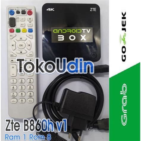 Jual STB ANDROID ZTE 4K ZXV10 B860H ROOT UNLOCK DAN FULL APLIKASI RAM