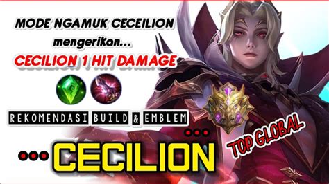BUILD CECILION TERSAKIT 2023 BUILD CECILION TERSAKIT MOBILE LEGENDS