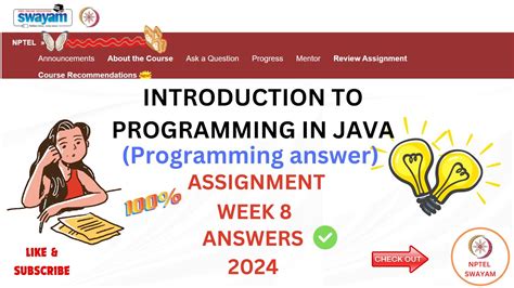 nptel introduction to programming in java week 8 programming assignment answer 2024 java