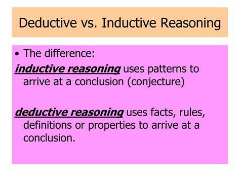 ppt a closer look at inductive vs deductive reasoning powerpoint images and photos finder