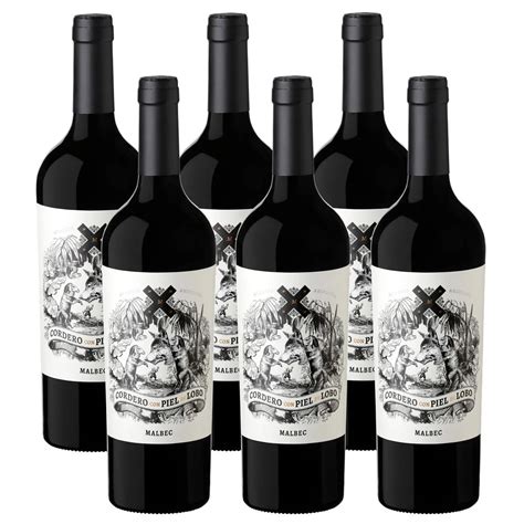 Vinho Cordero Con Piel De Lobo Malbec Cx N Onc Loja