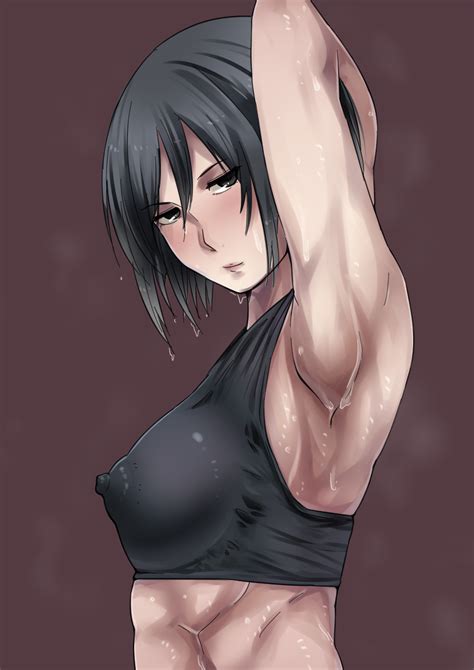 Mikasa Ackerman Shingeki No Kyojin Drawn By Wachiwo Danbooru