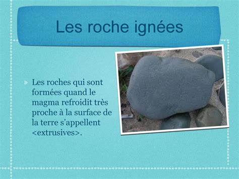 Géographie physique CGC 1DF Les types de roches ppt télécharger