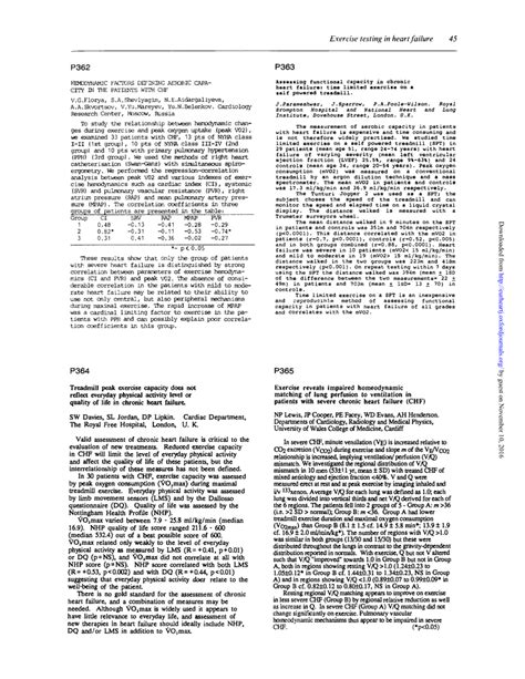 PDF Exercise Reveals Impaired Homeodynamic Matching Of Lung Perfusion