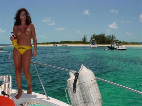 Exhibitionist Wife On Boat Naked Cumception