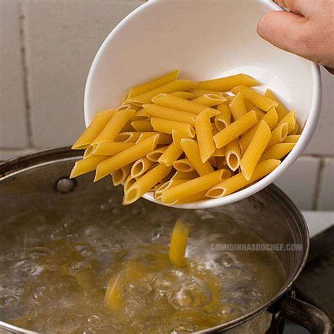Penne Ao Molho Branco Comidinhas Do Chef