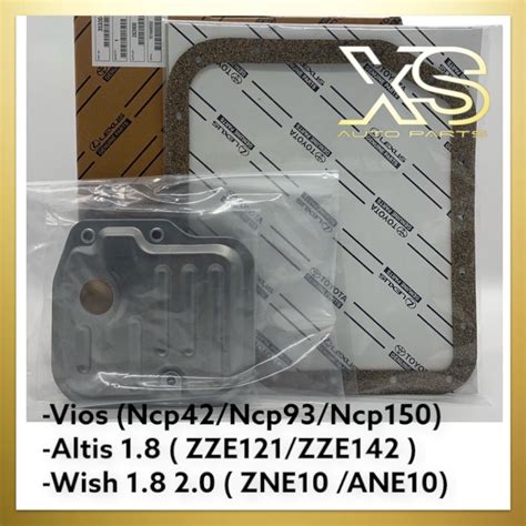 100 ORIGINAL Auto Transmission Filter Set Vios NCP42 NCP93 NCP150