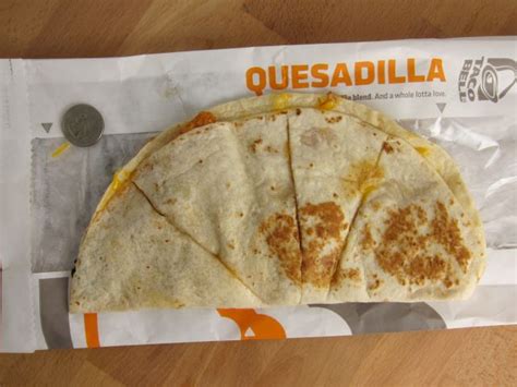 Review Taco Bell Crispy Chicken Quesadilla Brand Eating