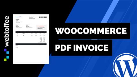 how to create and send an invoice in woocommerce