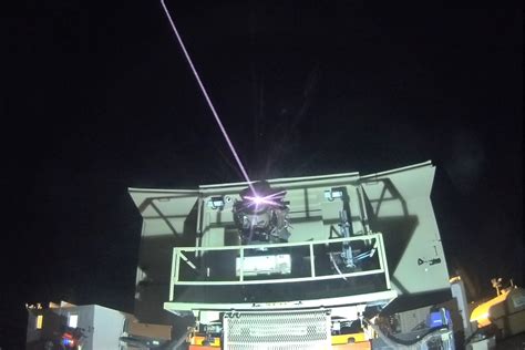 Rafael S High Power Laser Air Defense System Iron Beam Successfully