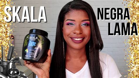 Skala Lama Negra Cabelos Alisados YouTube