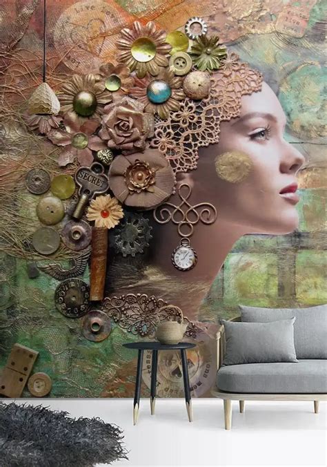Self Adhesive 3D Sexy Girl 1775533 Wall Paper Mural Wall Print Decal