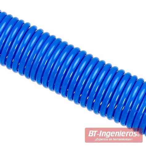 Manguera Aire Comprimido En Espiral 10 Metros BT INGENIEROS
