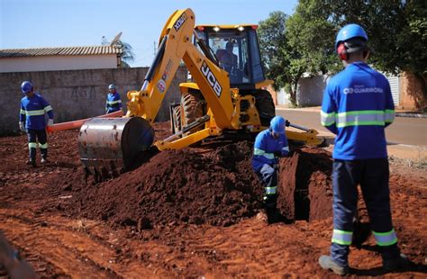 programa Campo Grande Saneada Águas Guariroba implantará 150 km