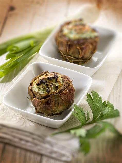 Recette artichauts farcis à la barigoule Marie Claire