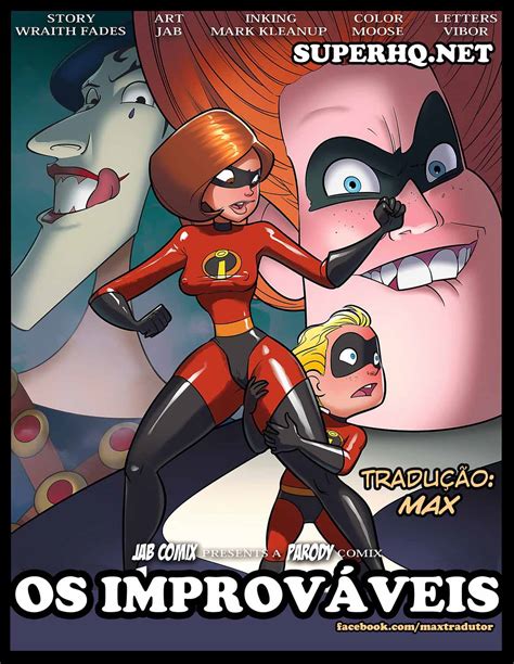 Os incríveis seus improváveis gemidos baixos HQ Hentai
