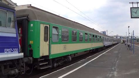 EP07 330 z TLK 33511 Przemyślanin relacji Kraków Gł Przemyśl Gł