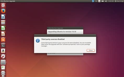 partial upgrade unable to run software updater ubuntu software center on ubuntu 14 04 lts