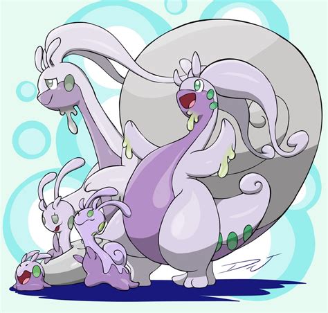 Goomy Goodra Sliggoo Hisuian Goodra And Hisuian Sliggoo Pokemon
