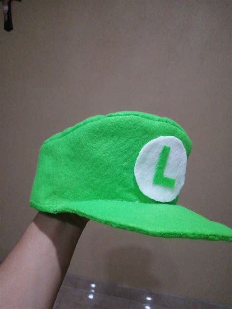 Gorra De Luigui Mario Bros Gorra De Mario Bros Mario Bros Y Luigi Luigi