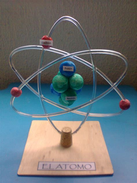 Maqueta Modelo Atomico Estudiar