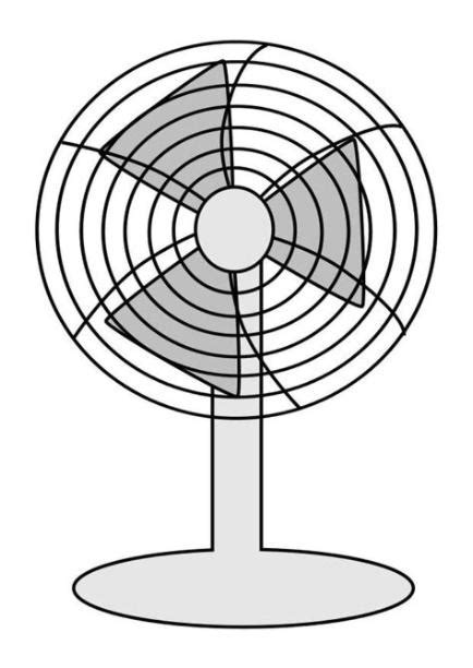 Cómo dibujar Un Ventilador Paso a Paso Muy Fácil 2024 Dibuja Fácil