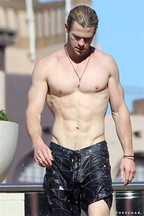 Chris Hemsworth Shirtless Pictures POPSUGAR Celebrity Photo 20