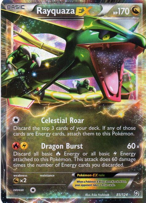 Pokmon Rayquaza Ex Xy Black Star Promos Xy Holo Promo Large