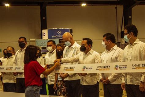 La Jornada Maya Yucatán Cecilia Abreu Inauguran Smart City Expo