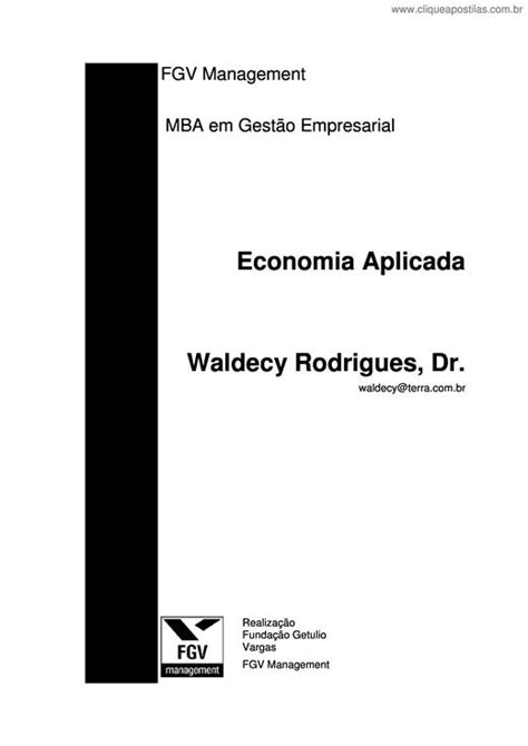 Clique Apostilas Economia Aplicada