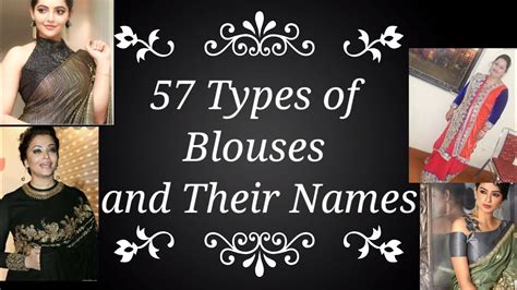 57 Types Of Blouses And Their Names Roshiscorner YouTube