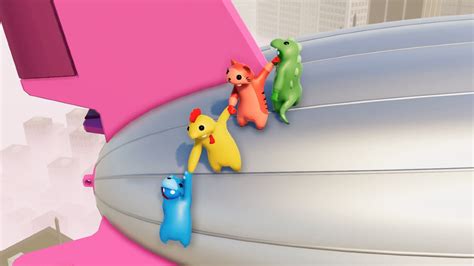 Gang Beasts Is A Silly Multiplayer Party Game With Surly Gelatinous