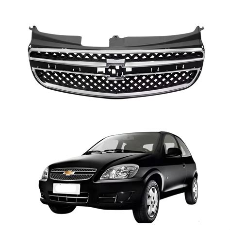 Grade Rad Gm Celta C Friso Crom Castelo Auto Pe As