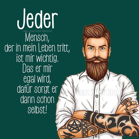 Herz über Kopf on Instagram Jeder Mensch der in mein Leben tritt