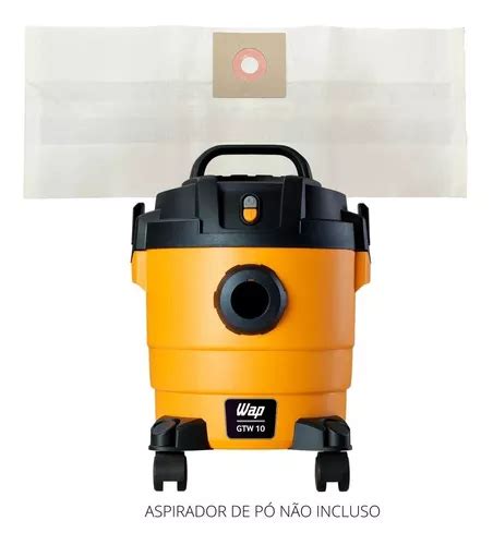 Coletor Saco Aspirador De P Wap Gtw L W Kit Refil Frete Gr Tis