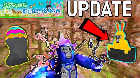 Gorilla Tag VR Early Spring Update Flashback Mountains Music YouTube