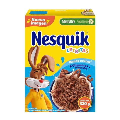 Cereal Nestlé Nesquik letritas 320 g Walmart