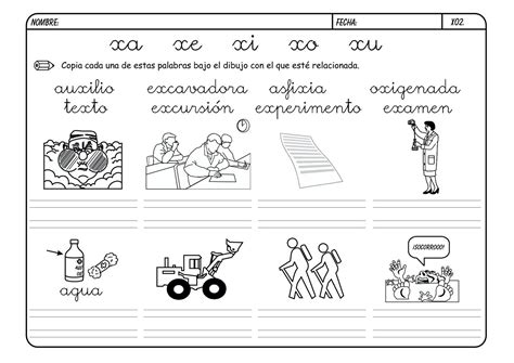 Estrategias Para Leer Y Escribir Actividades Con X