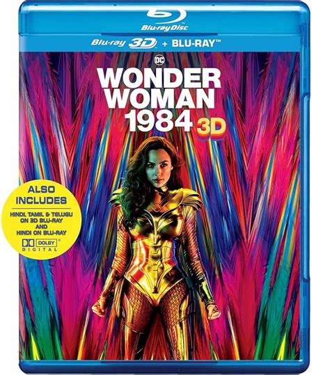 Wonder Woman 1984 Blu Ray 3D Blu Ray 2 Disc Amazon In Gal Gadot