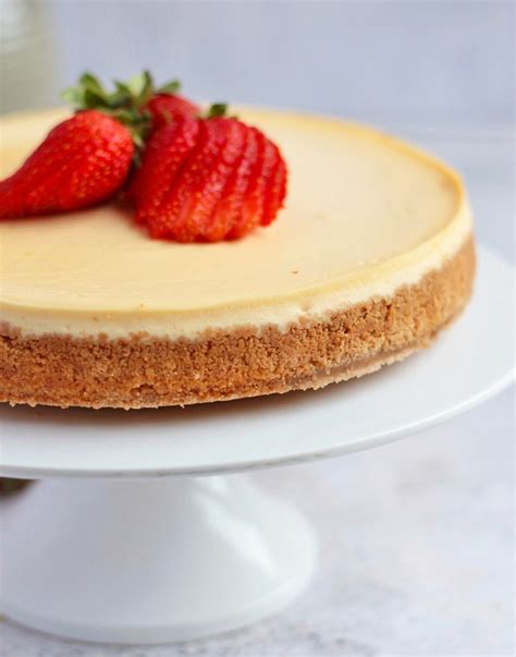 This Easy Baked Ricotta Cheesecake With Lemon Recipe Is An All Time Crowd Pleasing Dessert The
