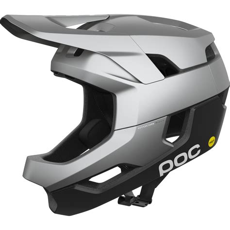 POC Otocon Race MIPS Helm 8596 Argentite Silver Uranium Black Matt